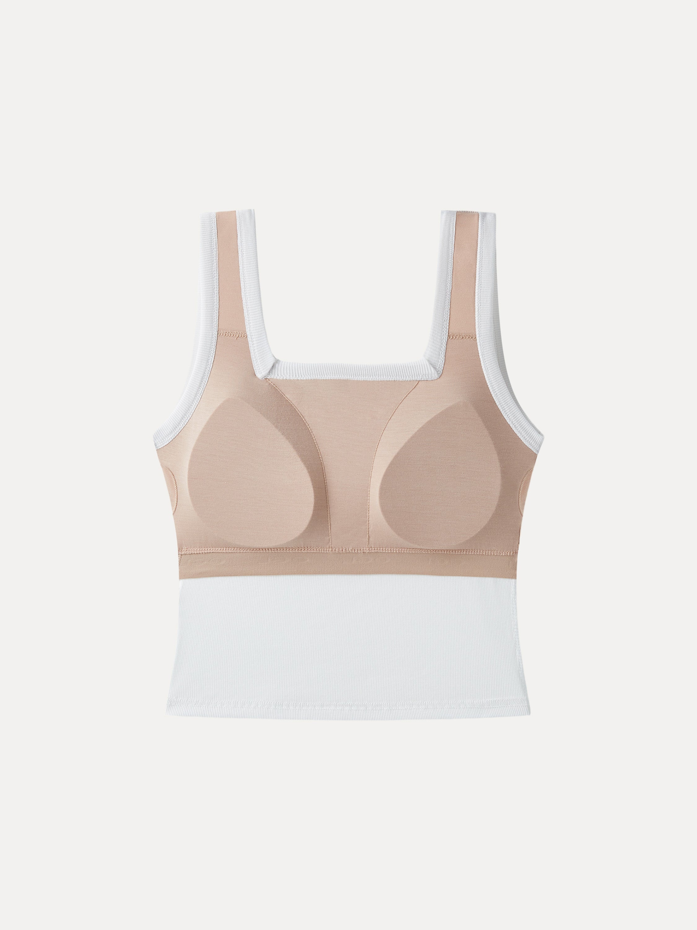 White Open Back Tank Top – OGLmove