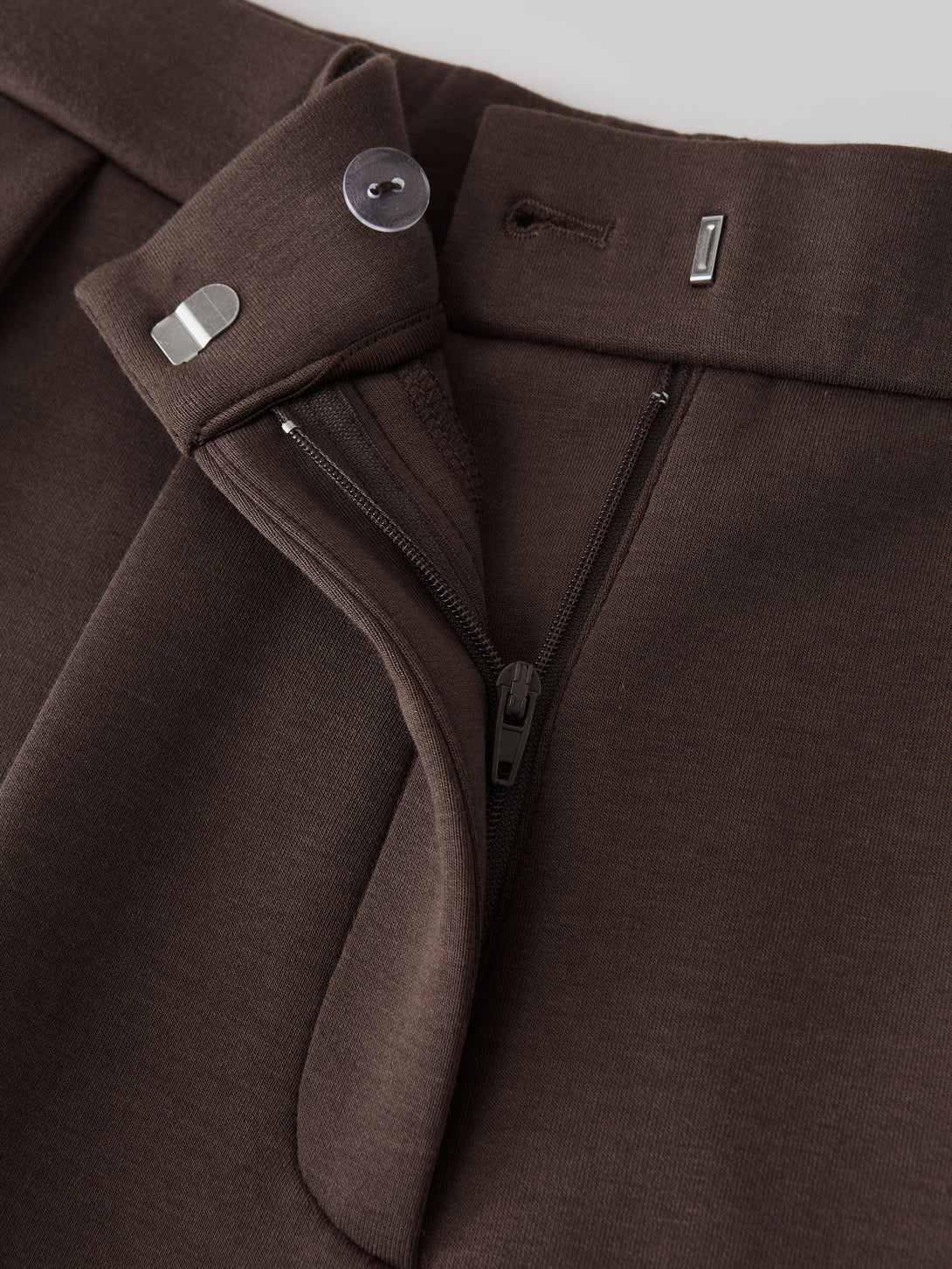 OGL Cozy Knit High Rise Fly-Front Barrel Leg Trousers – OGLmove