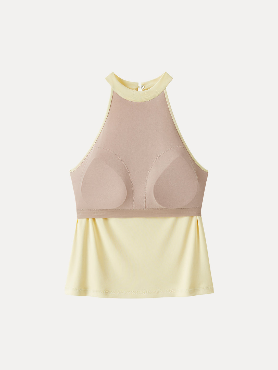 OGL Sandwashed Halter Neck Tucked Bra Tank – OGLmove